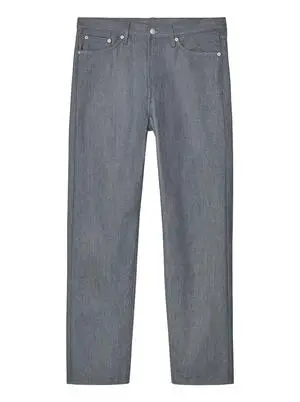 Cos Signature Straight-Leg Jeans Gray
