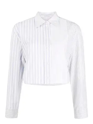STELLA MCCARTNEY Stella McCartney Striped Cropped Shirt
