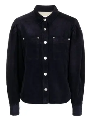 MARANT ETOILE Renata Corduroy Shirt - Blue
