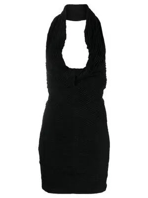IRO PARIS IRO Oxanne Twist-Detail Halterneck Minidress
