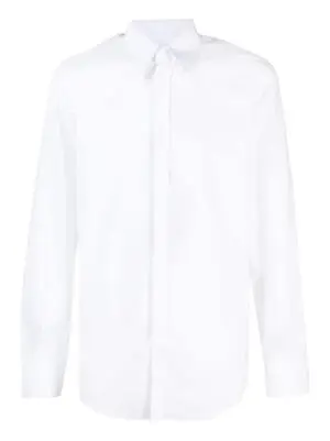 Dolce & Gabbana Pointed-collar Cotton Shirt - White