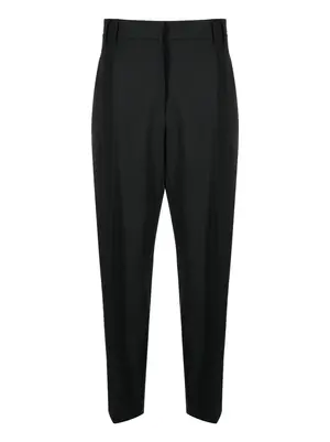 Brunello Cucinelli Cropped Trousers - Black