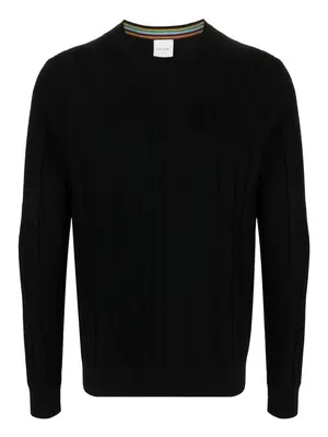 Paul Smith Crew-neck Merino Jumper - Black