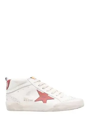 GOLDEN GOOSE Mid Star Sneakers - White