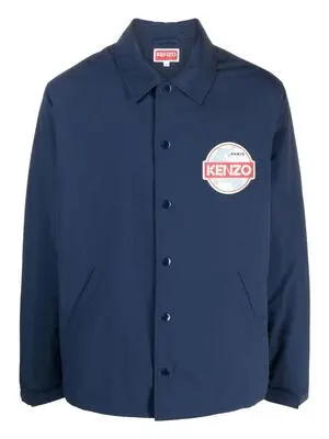 Kenzo Logo-print Shirt - Blue