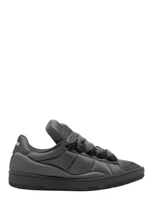 LANVIN Curb Xl Nylon Sneakers - Black