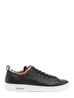 Paul Smith Embossed-logo Low-top Sneakers - Black