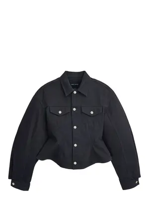 MARC JACOBS Marc Jacobs Fluted Denim Jacket