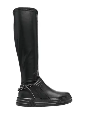 Liu Jo Cleo 35mm Chain-link Boots - Black