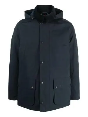 Barbour Hooded Pocket Jacket - Blue