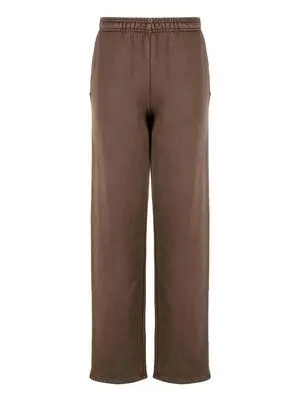 ENTIRE STUDIOS Washed Organic Cotton Track Pants - Brown