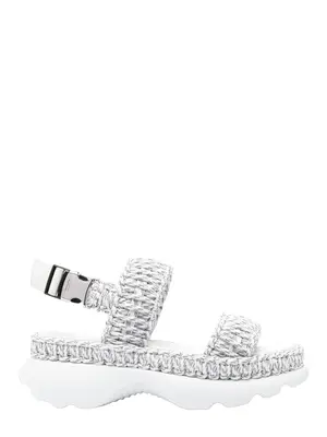 Moncler Belay Woven Sandals - Grey