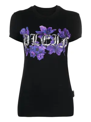 Philipp Plein Logo-print T-shirt - Black