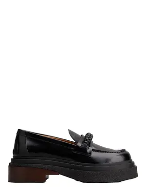 TOD'S Leather Loafers - Black