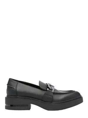 Liu Jo Gabrielle 23 Chain-link Loafers - Black