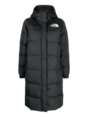 The North Face Nuptse Hooded Puffer Coat - Black