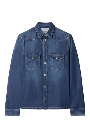 OFF-WHITE Long-sleeve Denim Shirt