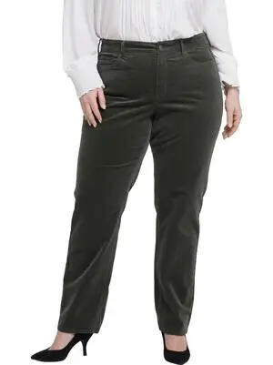 NYDJ NYDJ Marilyn Straight Leg Jeans Vine Leaf