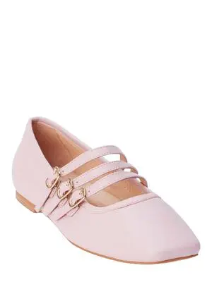 Matisse Matisse Nova Strappy Ballet Flat Light Pink