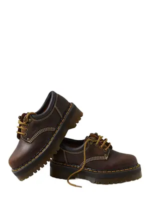 Dr. Martens 8053 Quad Ii Loafers - Dark Brown Crazy Horse