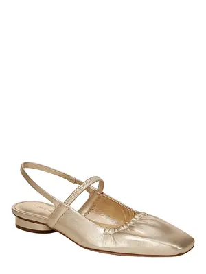Vince Venice Slingback Flats Champagne