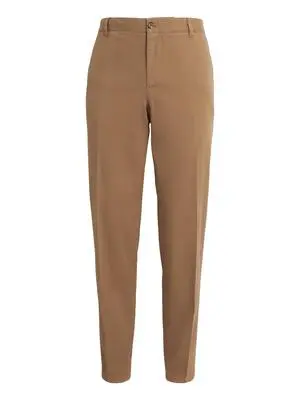 Isaia Stretch-cotton Chinos - Beige