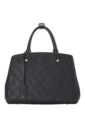 LOUIS VUITTON Monogram Empreinte Montaigne - Black