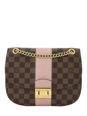LOUIS VUITTON Damier Ebene Wight - Brown