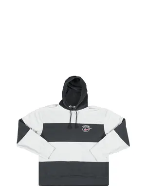Supreme X Nike Stripe Hooded Sweatshirt - Black | Editorialist