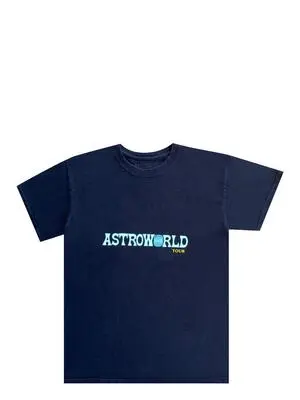 CACTUS JACK BY TRAVIS SCOTT Astroworld Tour Tee - Black
