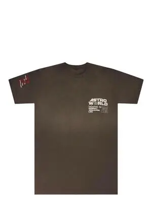 CACTUS JACK BY TRAVIS SCOTT Official Souvenir T-shirt - Brown
