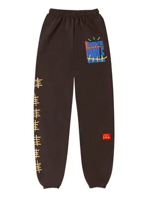 CACTUS JACK BY TRAVIS SCOTT X Mcdonald's Smile Sweatpants - Brown
