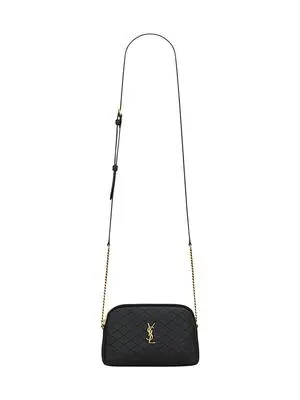 Saint Laurent Gaby Zippered Pouch - Black