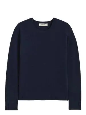 Everlane Everlane Classic Crew Neck Cashmere Sweater Navy