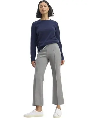 Everlane Dream Kick Flare Pant Mid Heather Grey