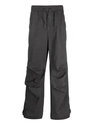 JUUN.J Waffle-effect Drawstring Track Pants - Grey