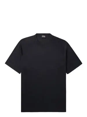 Zegna High Performance™ Wool-jersey T-shirt - Blue