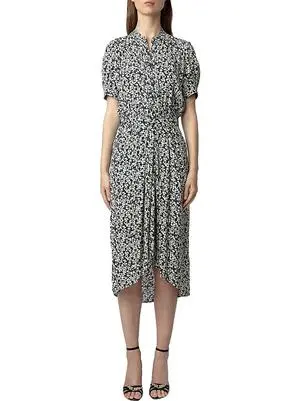 Zadig&Voltaire Rima Floral Dress - Vanille