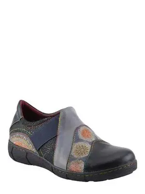 SPRING STEP SHOES L'Artiste By Spring Step Lata Flat Black Multi