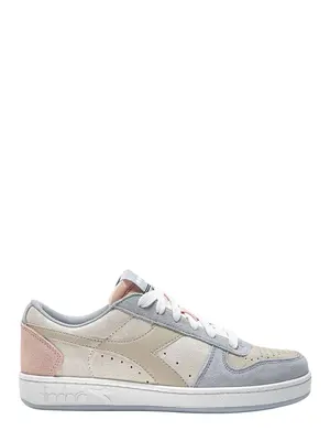 DIADORA Magic Basket Low Suede Sneakers - Grey