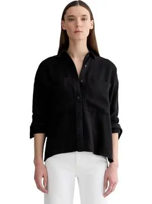 Everlane Boxy Overshirt Black