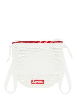 Supreme Mesh Small Backpack - White