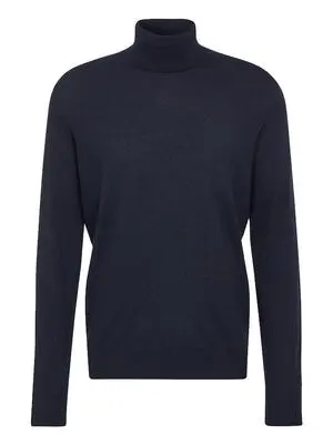 Loro Piana Cashmere Turtleneck Sweater - Blue