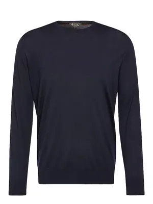 Loro Piana Loro Piana Virgin Wool Sweater Blue