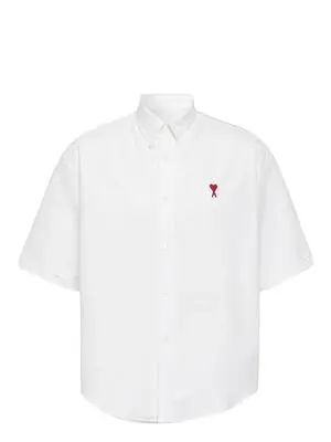 Ami De Cœur Cotton Poplin Shirt - White