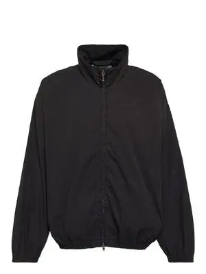 Acne Studios Logo Cotton Poplin Jacket - Black