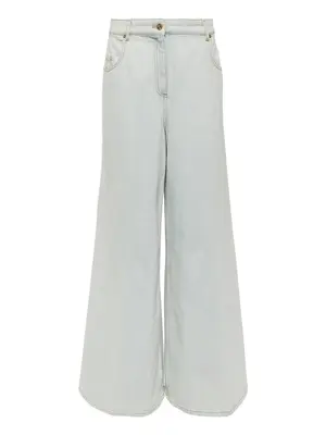 Nina Ricci High-rise Flared Jeans - Blue
