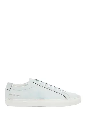 COMMON PROJECTS Common Projects Achilles Fade Leather Sneakers Silver