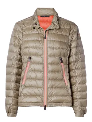 Moncler Moncler Grenoble Walibi Quilted Ripstop Down Jacket Neutrals