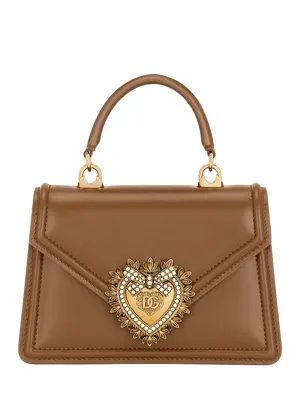 Dolce & Gabbana Small Devotion Top-handle Bag - Beige
